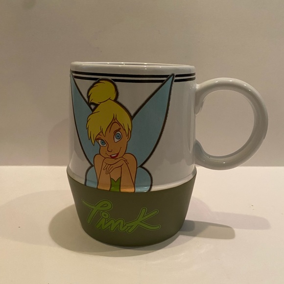Disney | Dining | Disney Store Tink Coffee Mug Tinkerbell Ceramic Huge ...